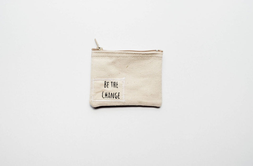 "Be the Change" Purse | Fair Trade gift | The Ethical Olive