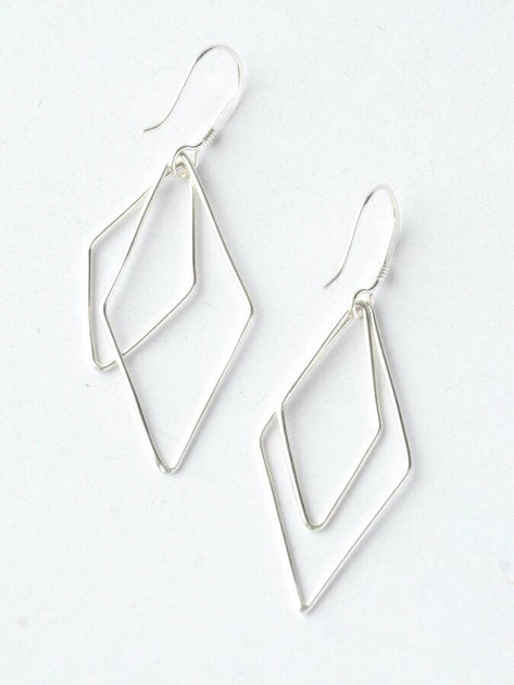 Rhombus Earrings | Fair Trade gift | The Ethical Olive